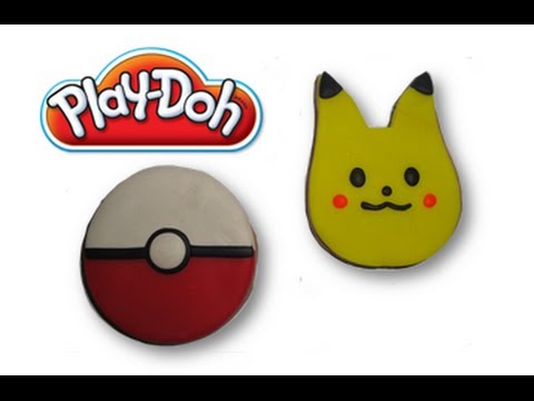 Play-Doh Pokemon Cookies - YouTube