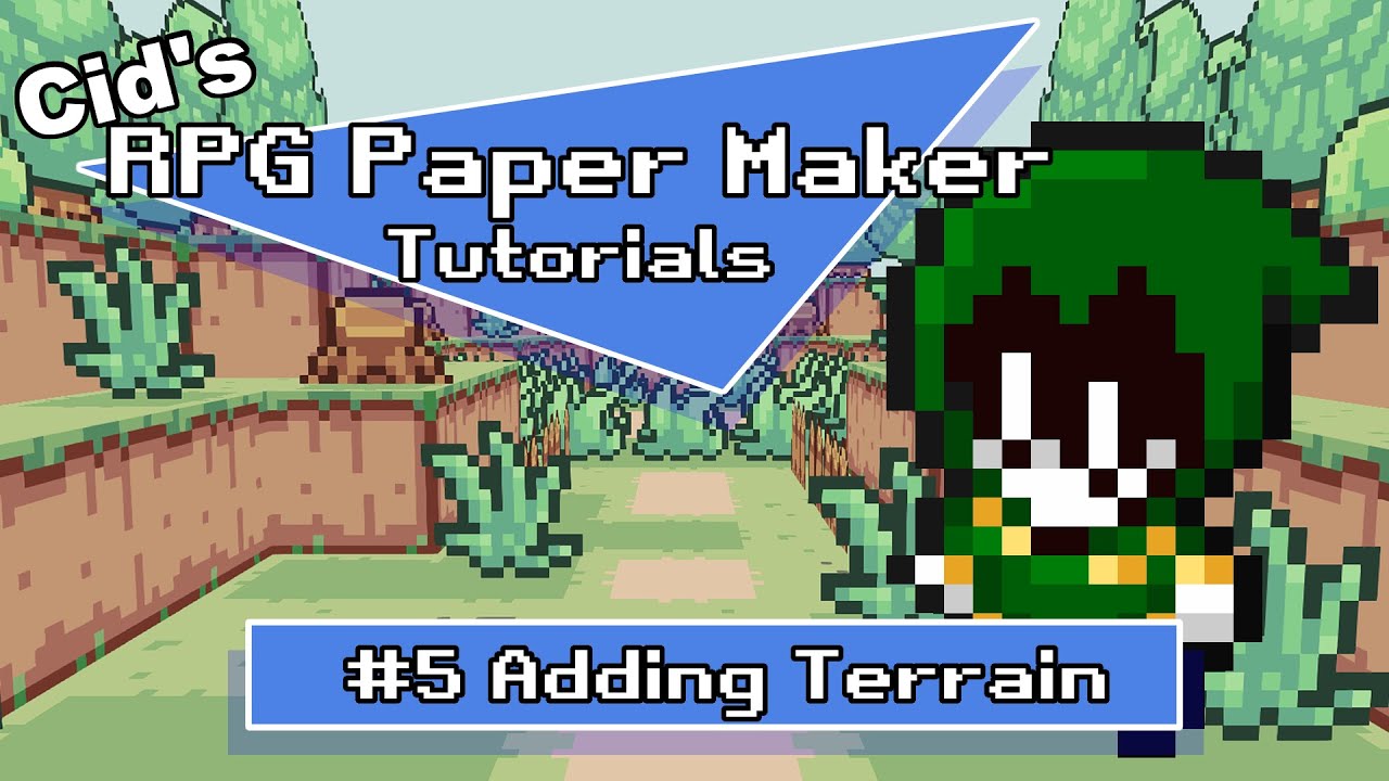 RPG Paper Maker Tutorial - #005 Adding Terrain - YouTube
