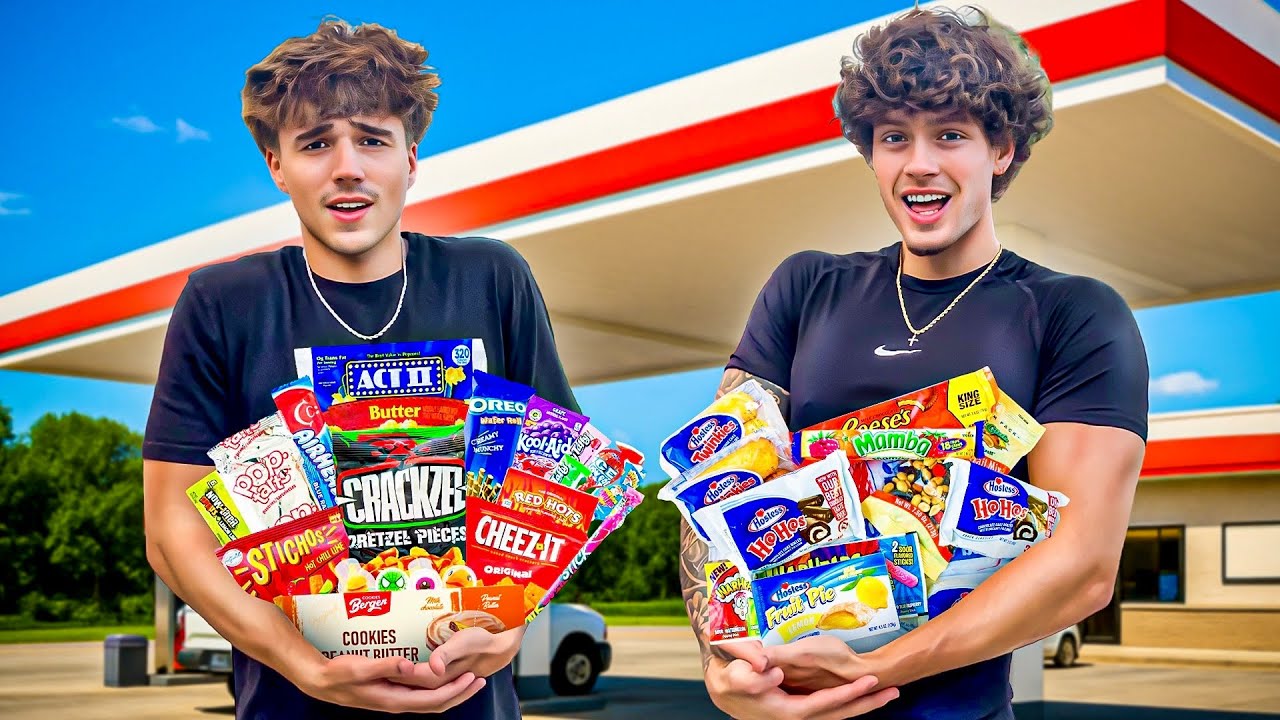 We Ate Your Favorite Gas Station Combos! - YouTube