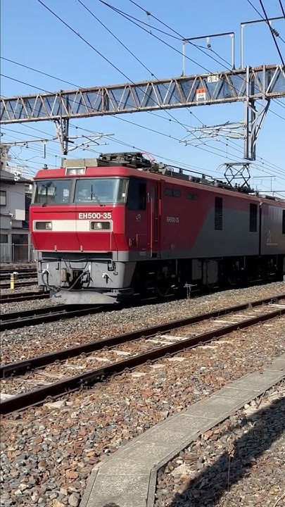 EH500-35 金太郎 盛岡駅付近 2025/3/9 #eh500金太郎 - YouTube