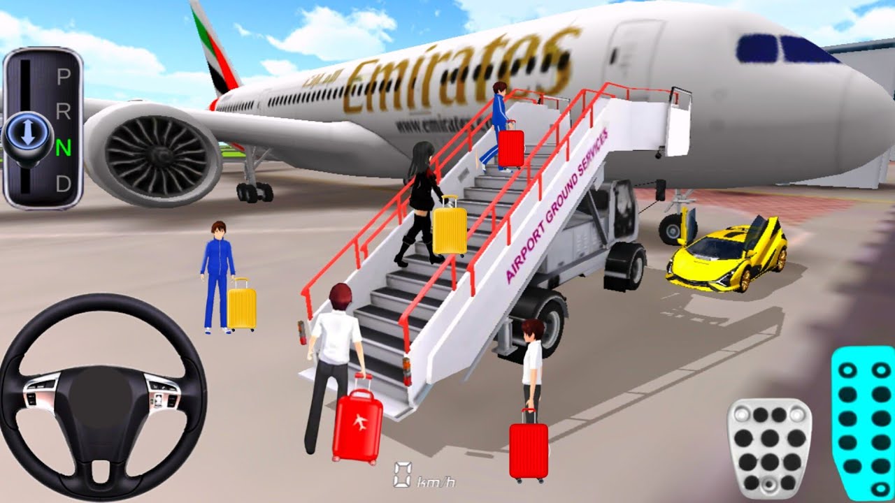 I Leave This City from Air Plane | 3D Driving Class simulator | Best ...