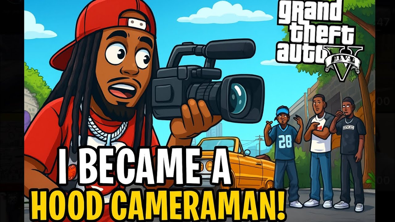 I Became The Hood News Reporter In GTA 5 RP - YouTube