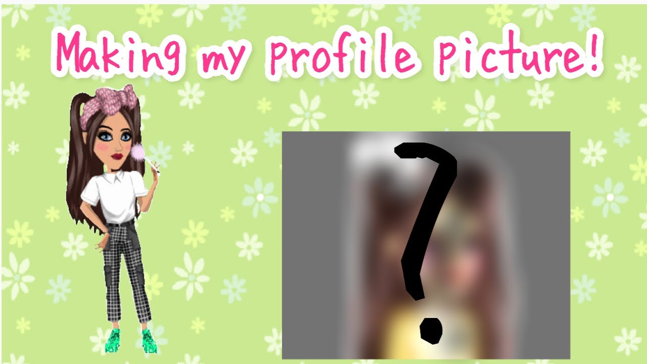 Making my profile picture I MSP I - YouTube