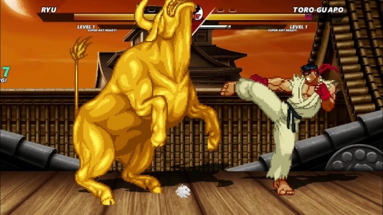 RYU vs TORO GUAPO - VERY INCREDIBLY EXCITING FIGHT ! - YouTube
