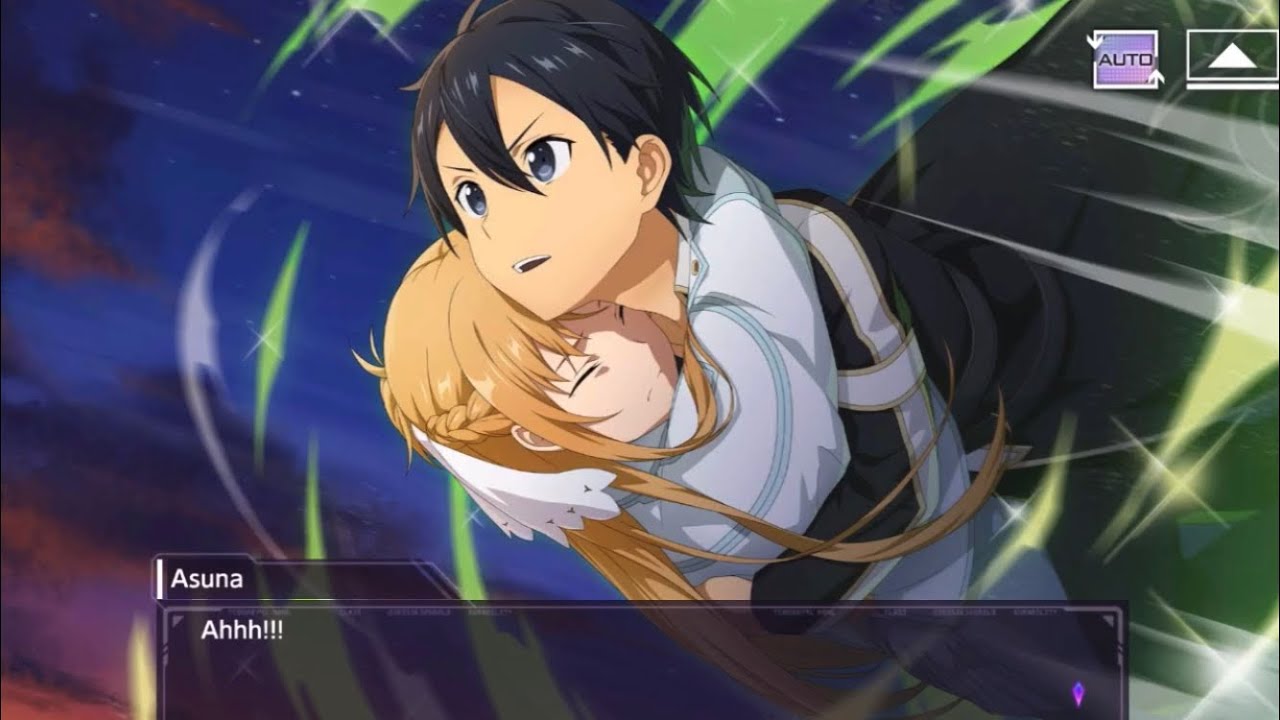 Asuna And Kirito Hug