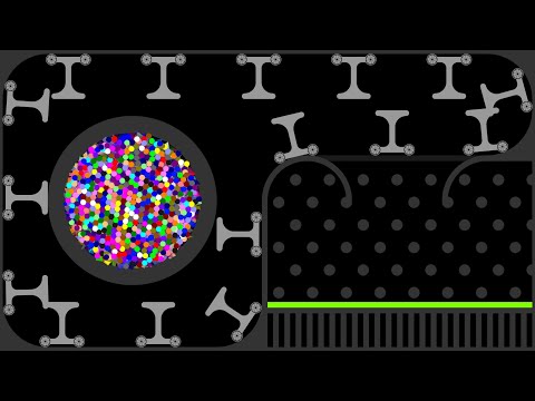Integration 2 - Team Elimination Marble Race in Algodoo