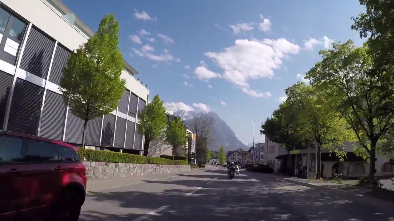 Liechtenstein Vaduz Centre ville, Gopro / Liechtenstein Vaduz Downtown ...