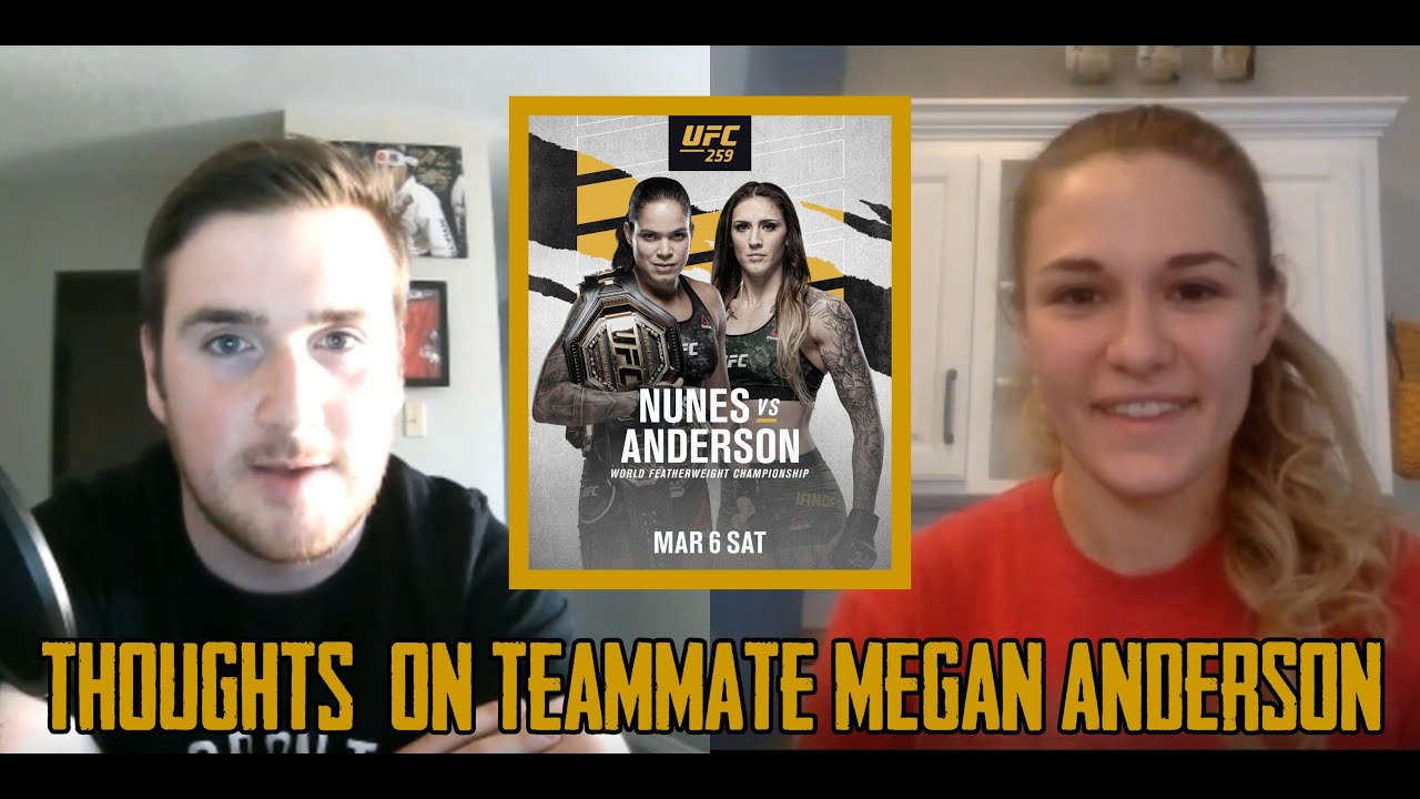 Elle Wagman gives her thoughts on Nunes vs Anderson at UFC 259 - YouTube