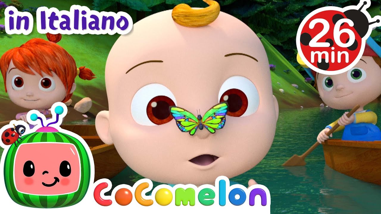 La barchetta va | CoComelon Italiano - Canzoni per Bambini - YouTube