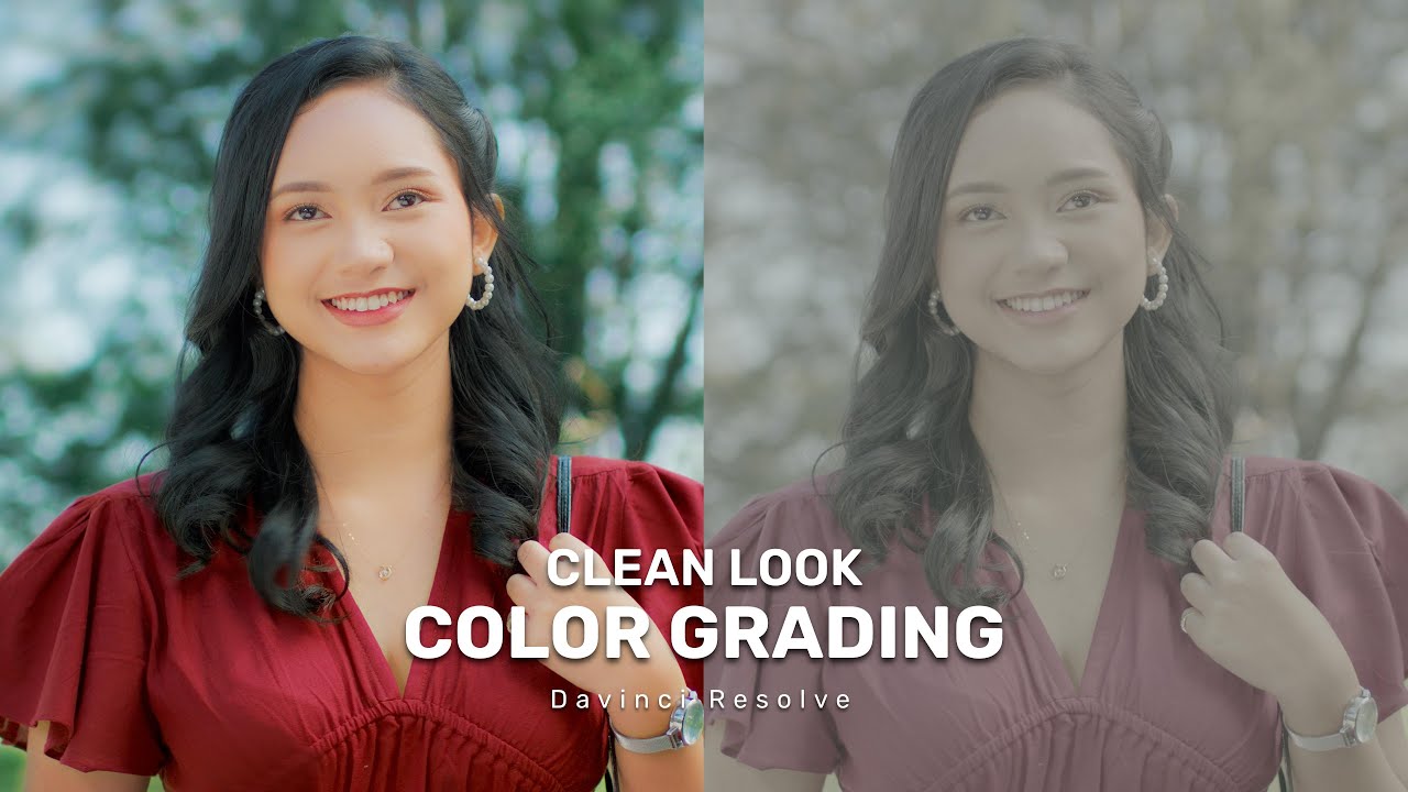 Clean Look Color Grading Tutorial DaVinci Resolve #cinematic - YouTube