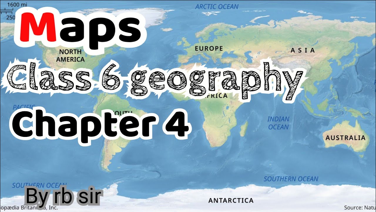 class 6 Geography ,chapter 4 Maps - YouTube
