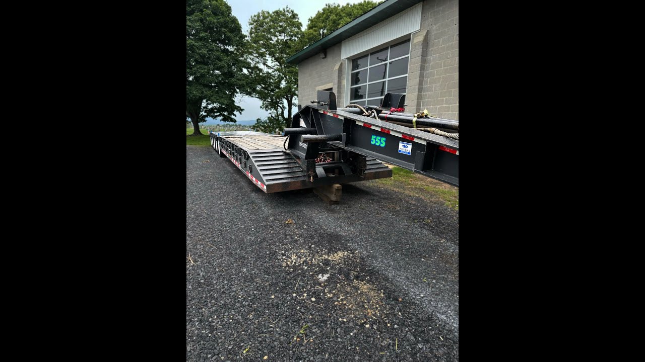 2019 Dragon 60 Ton Lowboy Trailer - Five Axle, Mechanical Detach, Non ...
