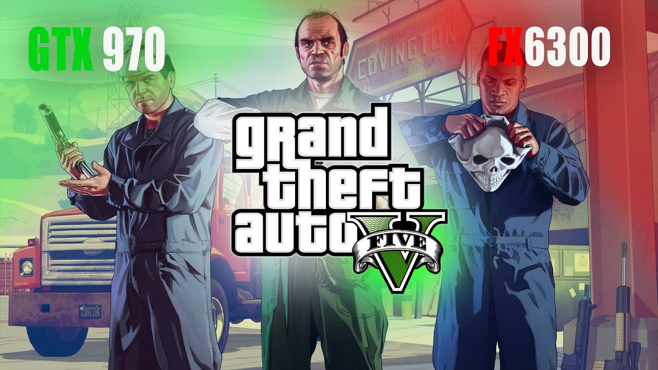 GTA 5 GTX 970 + FX6300 Fps test 900p - YouTube