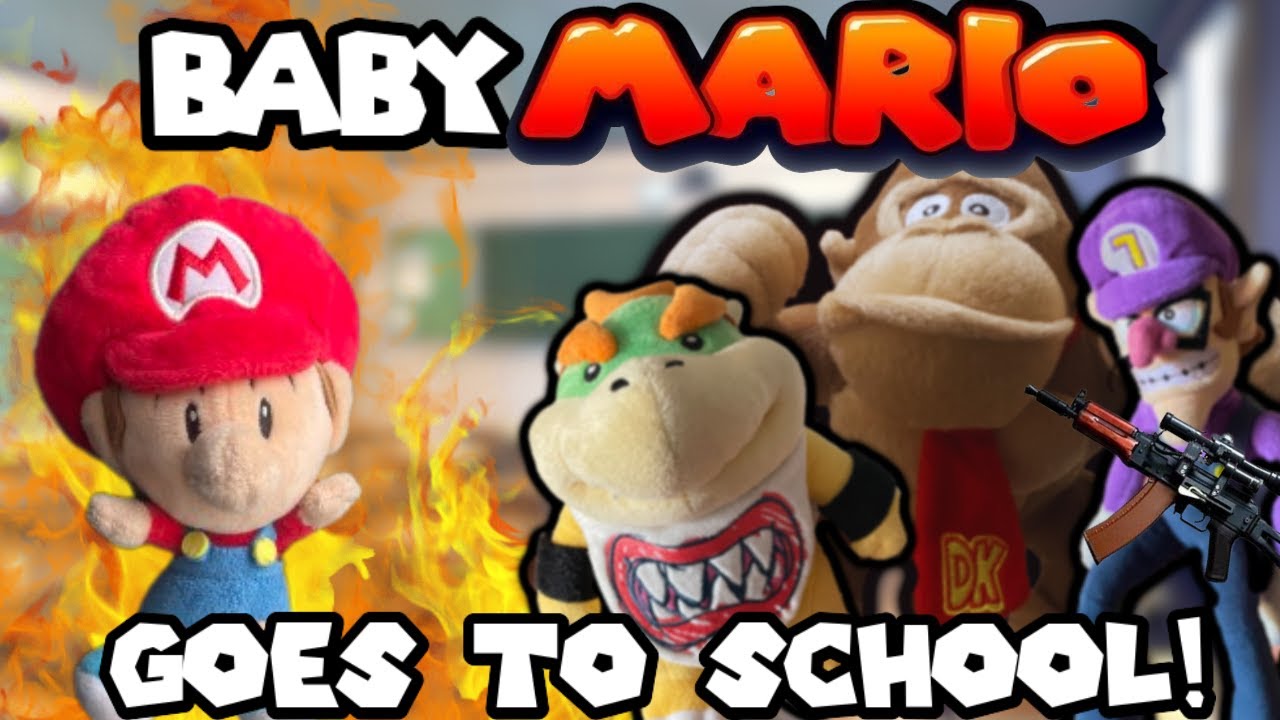 Baby Mario goes to school! - YouTube