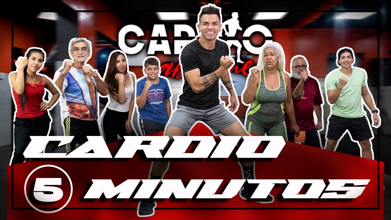 Rutina de cardio para principiantes | CARDIO POST COVID | 5 minutos ...