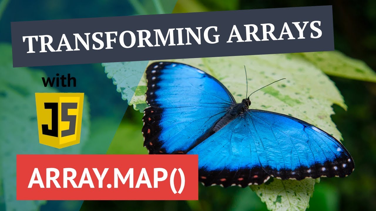 How To Transform Array Values With Vanilla Javascript Youtube