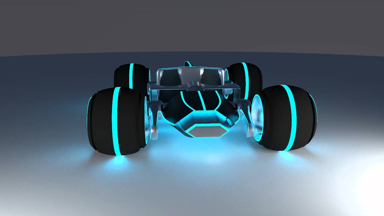 Tron Light Runner Turntable animation - Blender / Cycles - Renderfarm ...