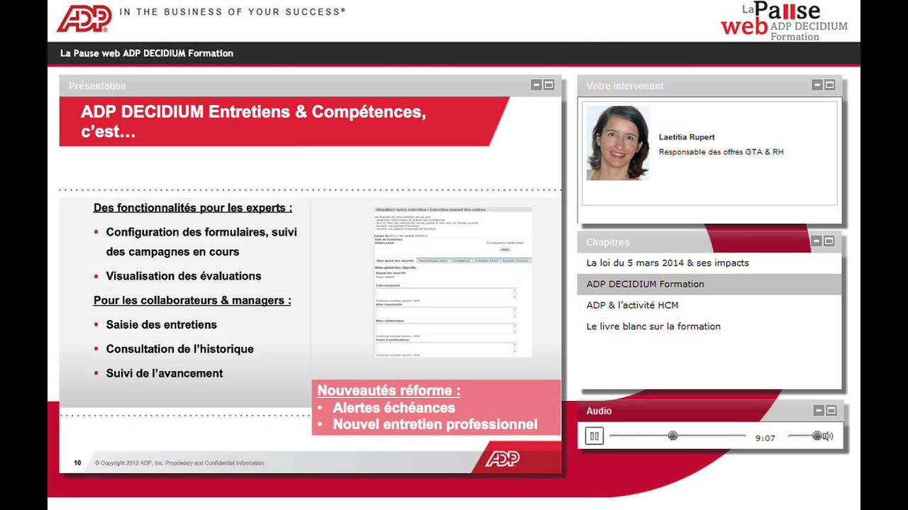 Replay - Pause web - ADP DECIDIUM Formation - YouTube