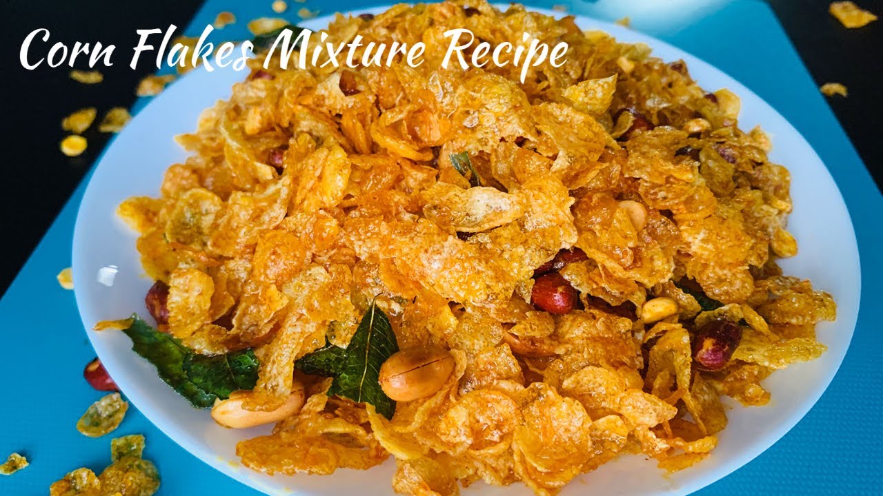 Corn Flakes Mixture | Evening Snacks | Easy Snack Recipe - YouTube