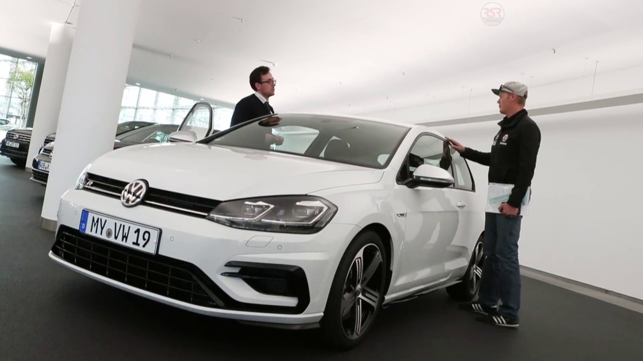 We Pick Up Our New VW Golf R - YouTube