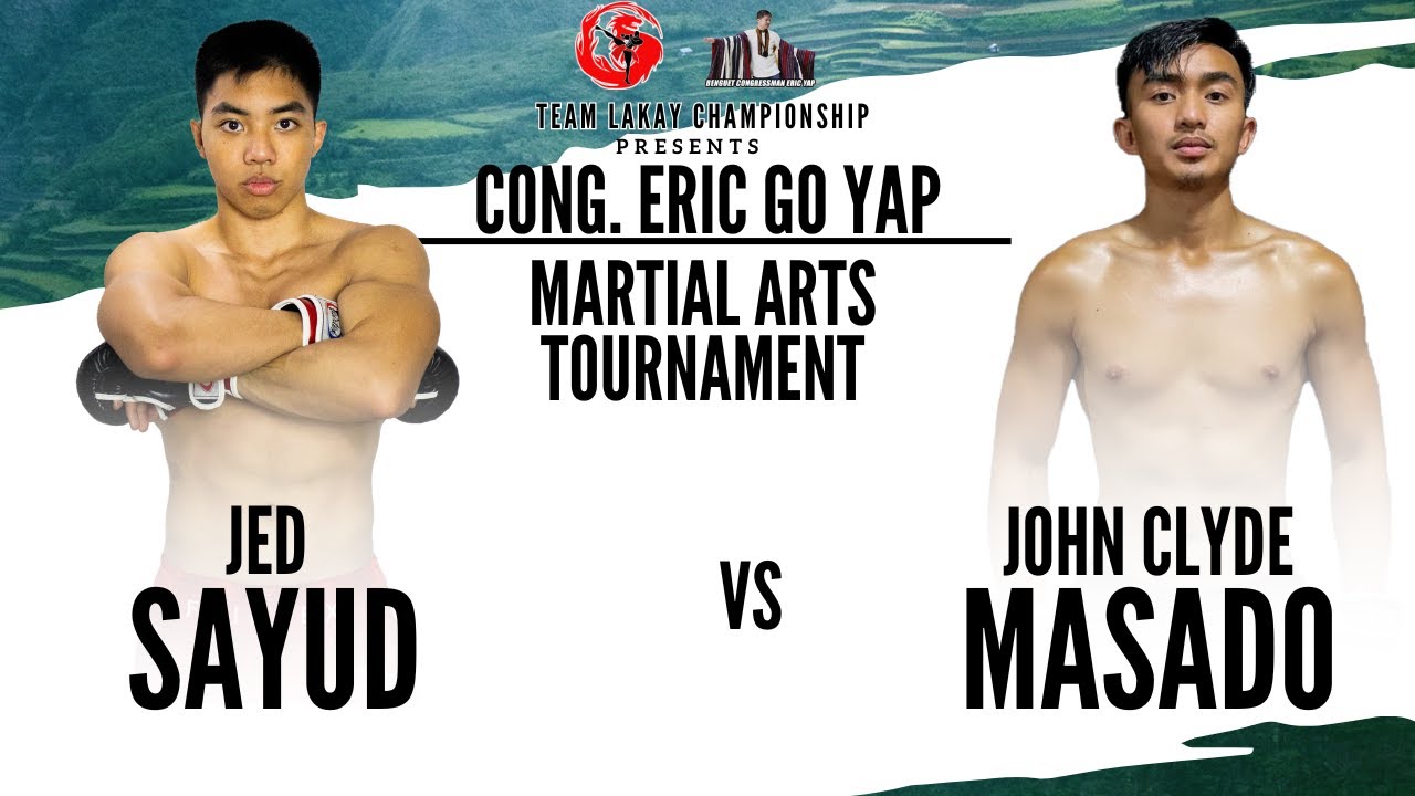 BOUT #2 | JED SAYUD vs JOHN CLYDE MASADO | 19th TLC: CONGRESSMAN ERIC ...