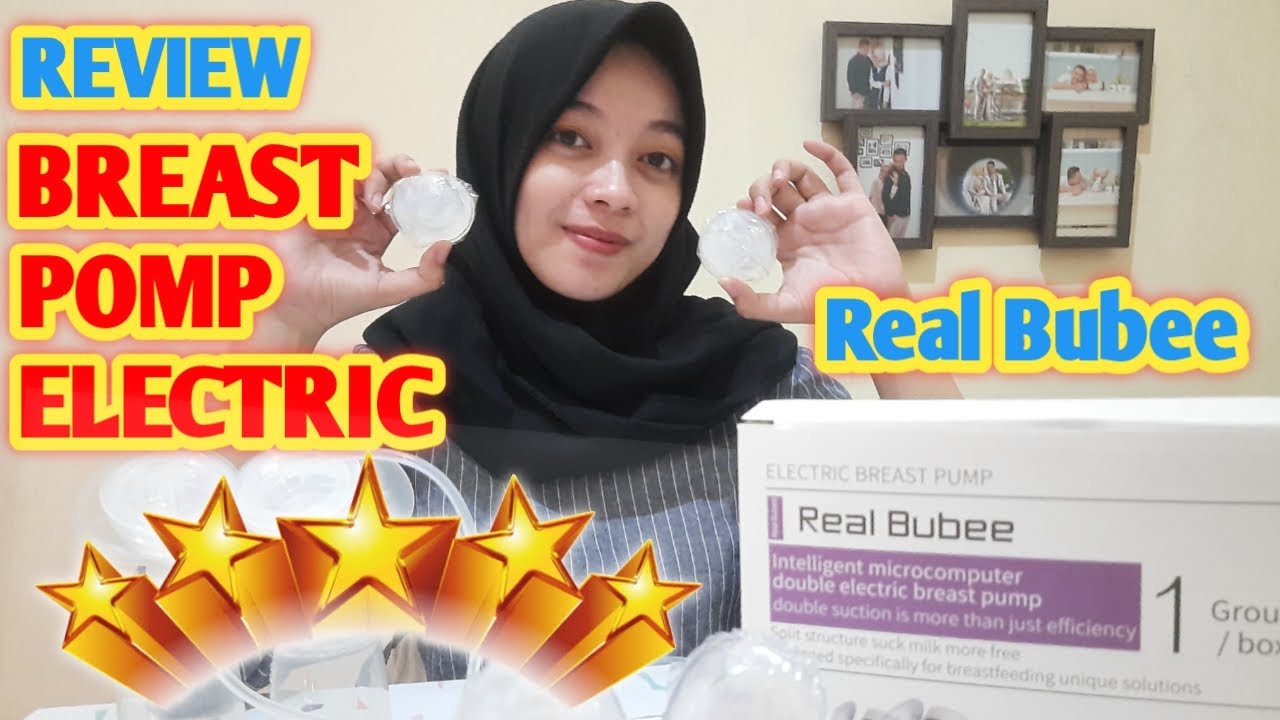 REAL BUBEE BEST ELECTRIC BREAST PUMP SINGLE & DOUBLE - REVIEW ELECTRIC ...