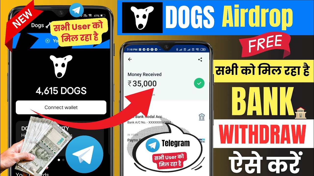 🎁Claim Free 3573 DOGS Airdrop | dogs telegram airdrop | dog coins ...