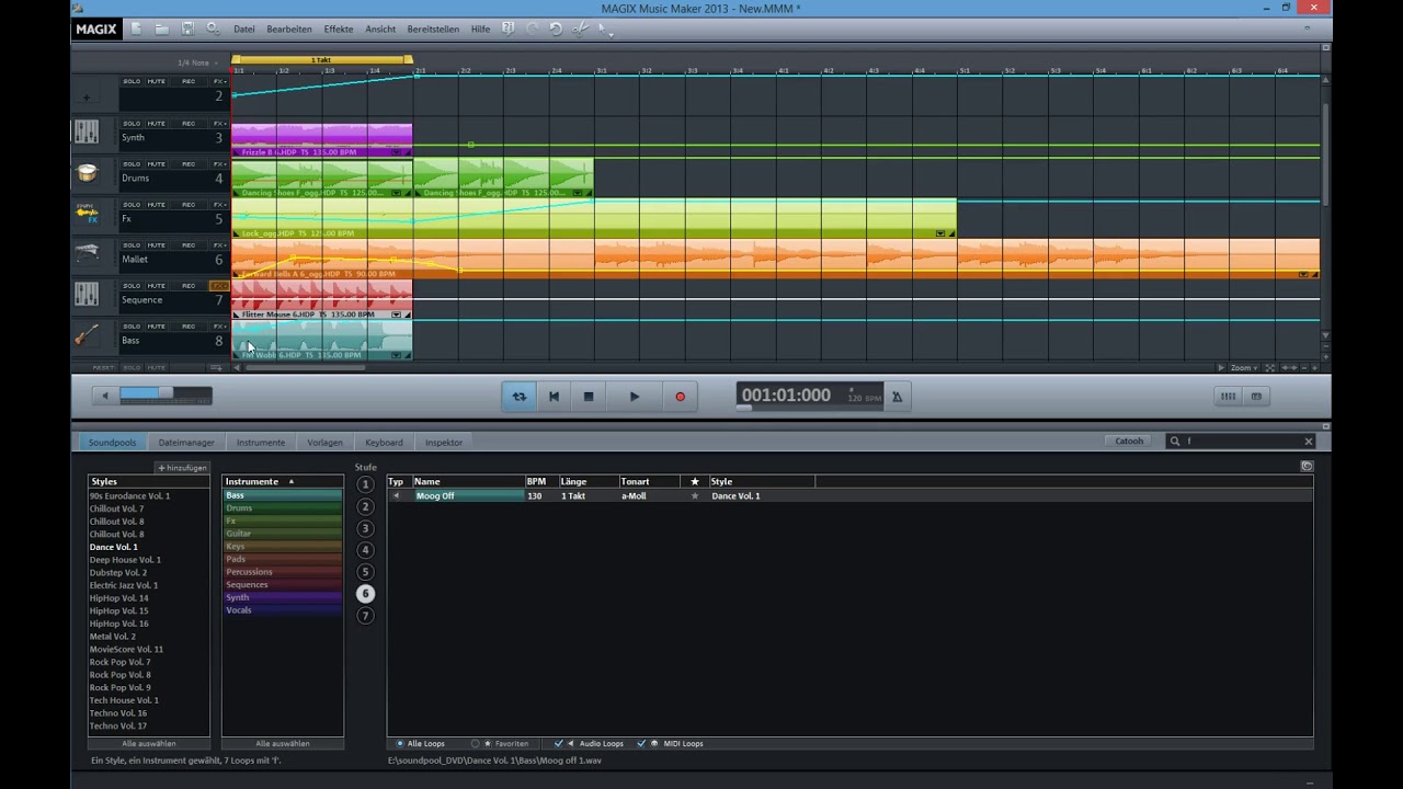 Music Maker: Automation einbinden / Tutorial - YouTube