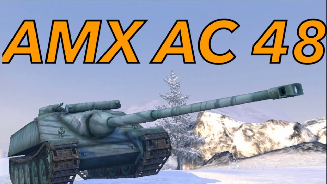 WoTB AMX AC mle. 48 4538DMG 5 Kills - YouTube