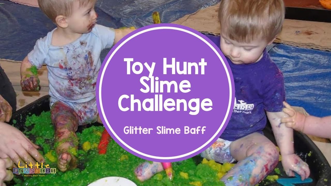 Glitter Slime Baff Kids Game & Slime Blaster | Toy Hunt Slime Challenge ...