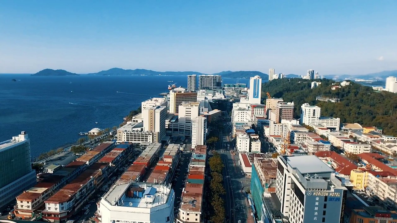 Up Above @KKCITY (Kota Kinabalu Aerial Video) - YouTube