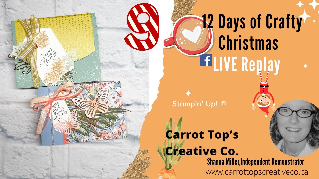 DAY 9 of 12 Days of Crafty Christmas - YouTube