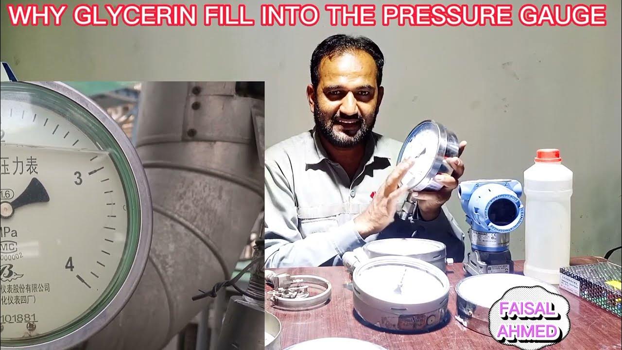 WHY GLYCERIN FILL INTO THE PRESSURE GAUGE - YouTube