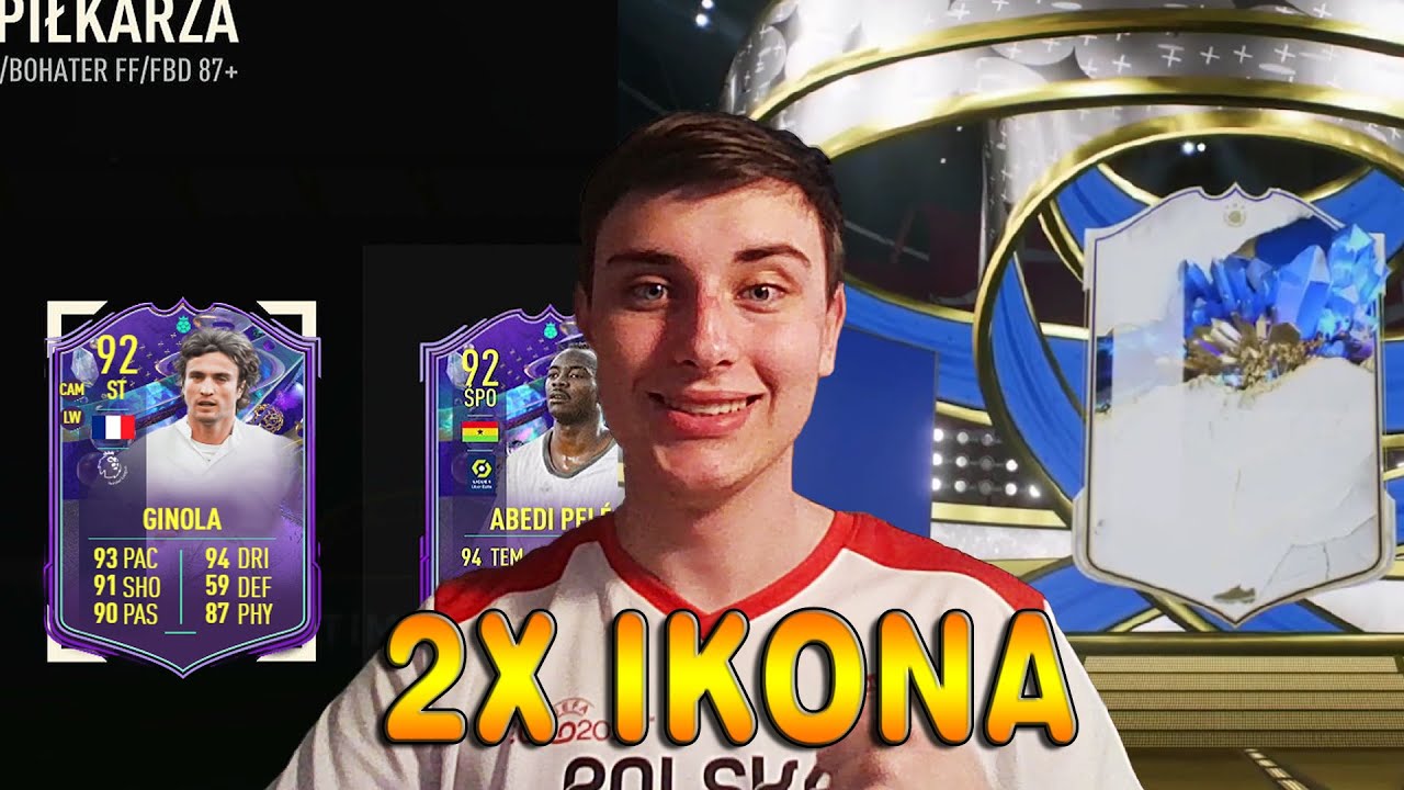 TRAFIŁEM PELE!!! 2X PACZKA Z IKONĄ 90+ TOTY/URODZINOWA/PRIME I PICKI ...