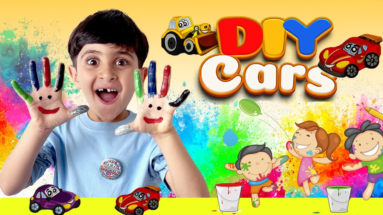 Painting Magic Cars!🎨 DIY Colorful Car🚗 Experiment - YouTube