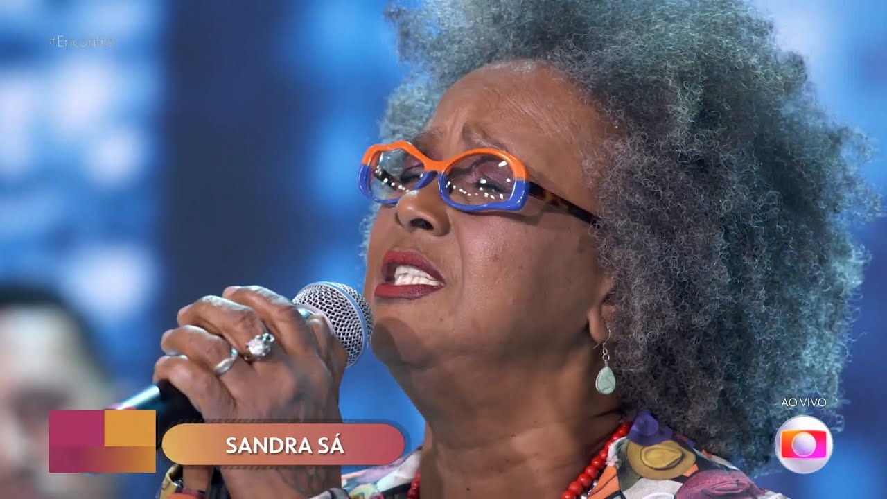 Sandra de Sá canta "Não Adiantou Saber" no Encontro - YouTube