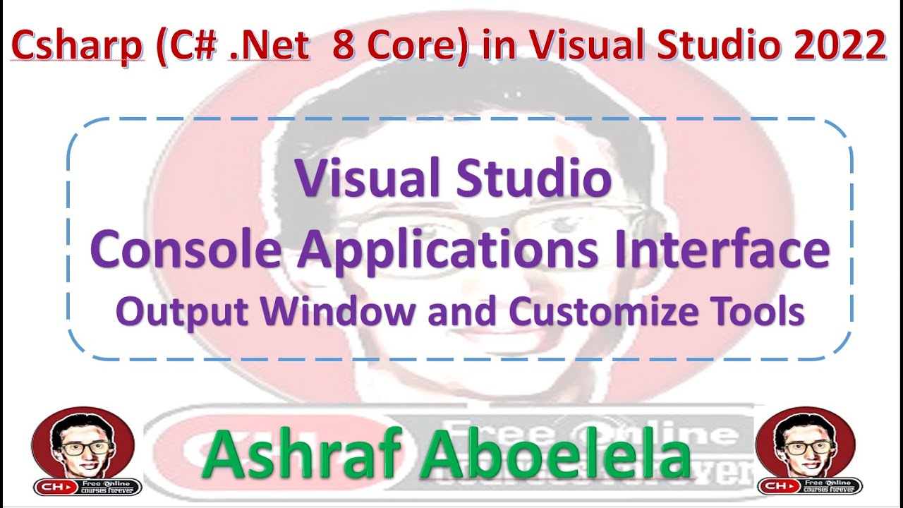 C# 10 Visual Studio Console Applications Interface Output Window and ...