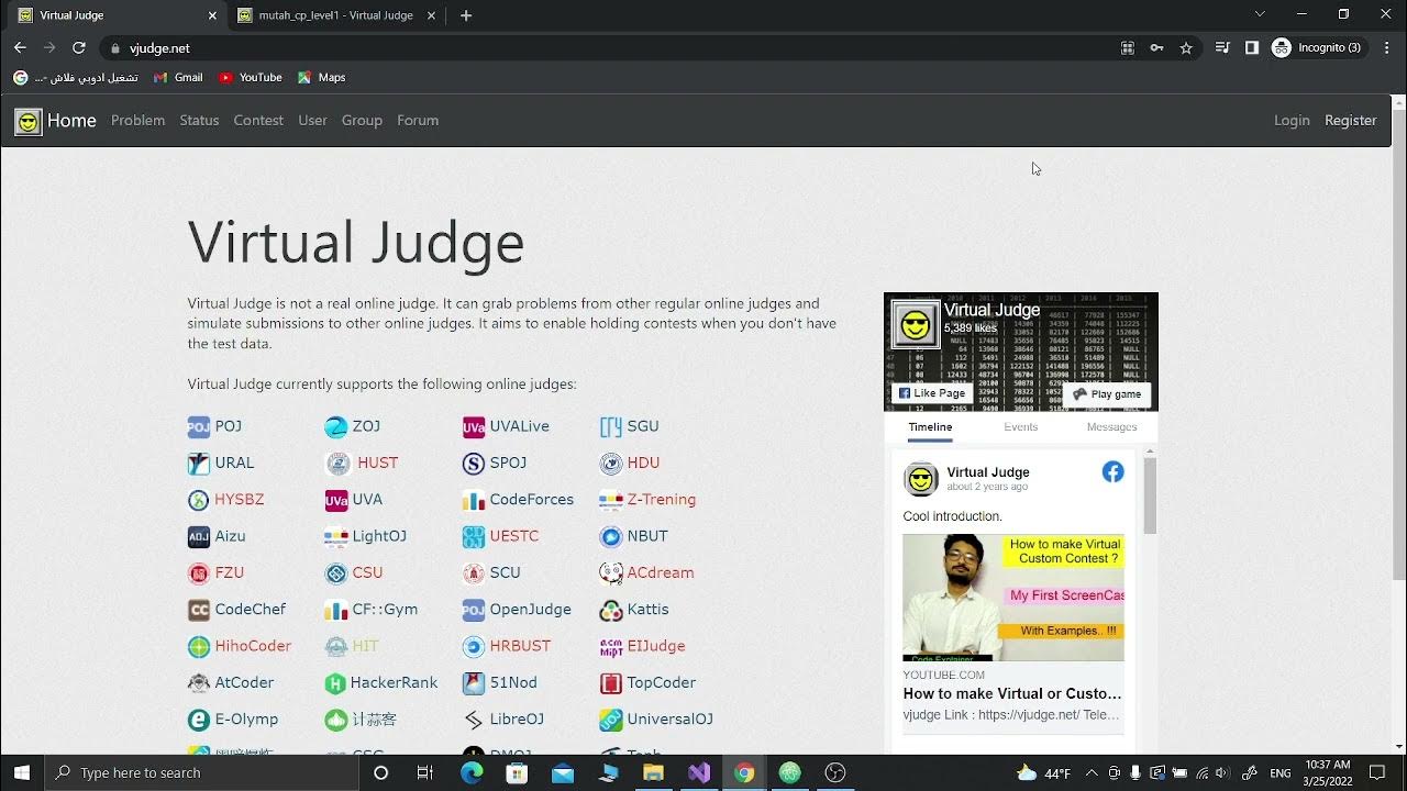 vjudge - YouTube
