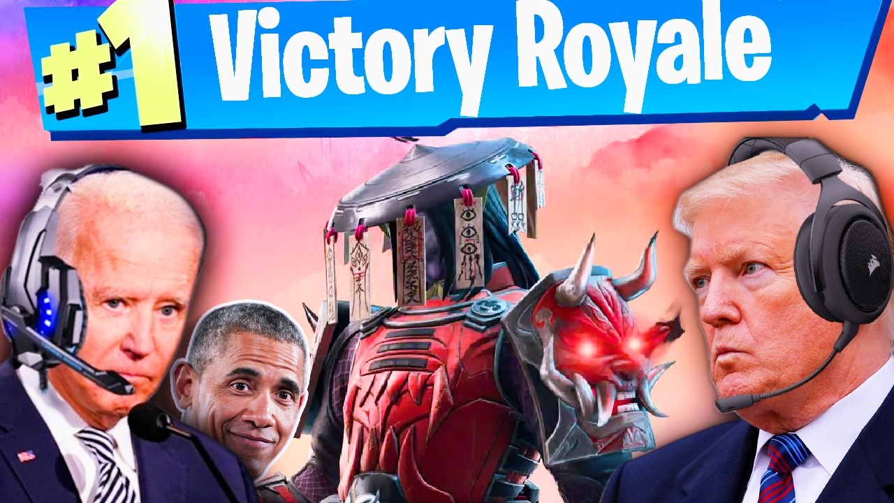 Presidents Play The New Fortnite Chapter 6 Update - YouTube