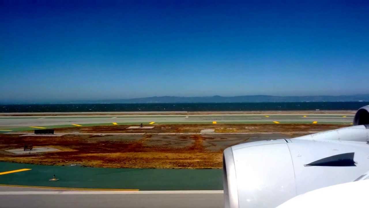 Lufthansa 455 Airbus A380 Takeoff - SFO to FRA (HD) - YouTube