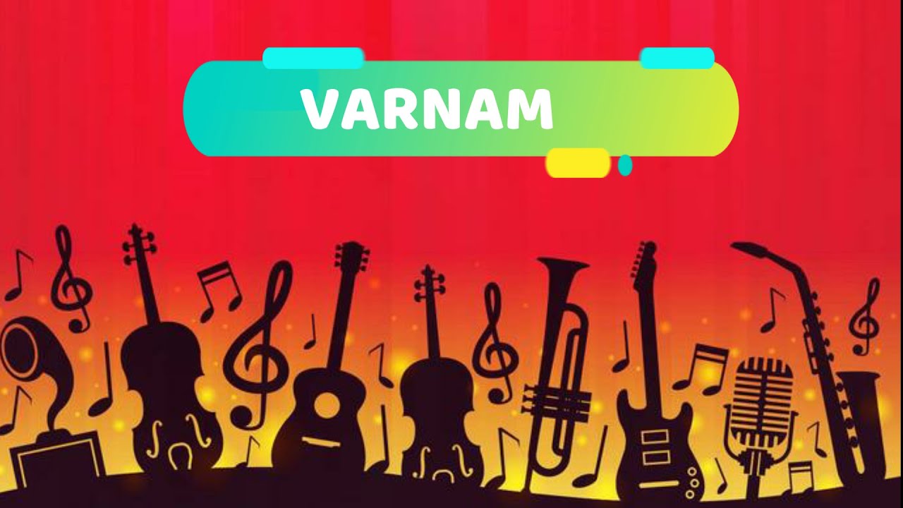 varnam | varnam carnatic music | varnam theory | sangeetha medai - YouTube