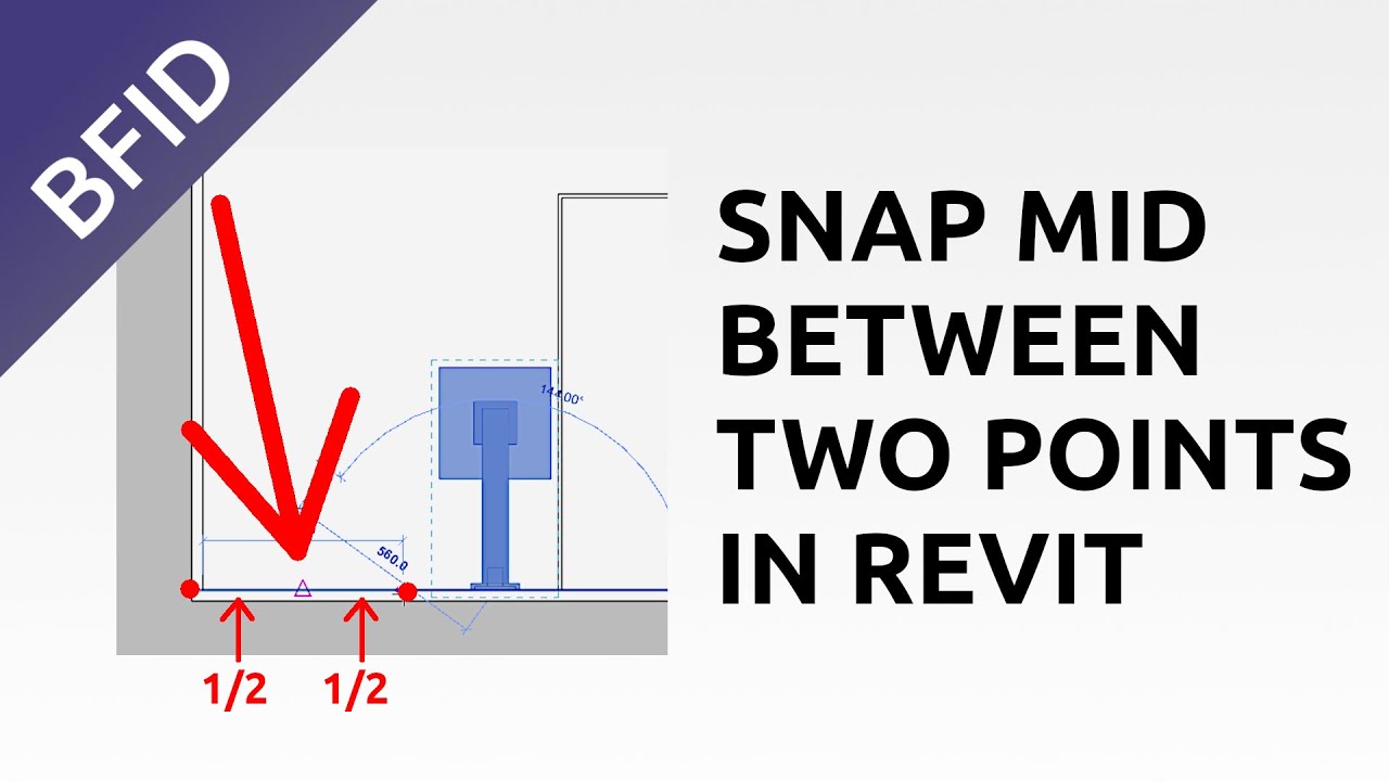 Snap Mid Between Two Points In Revit YouTube snap-mid-between-two-points-in-revit-youtube