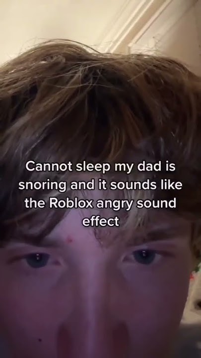 Roblox angry sound effect snoring #funny #meme #memes #fypシ #fyp # ...