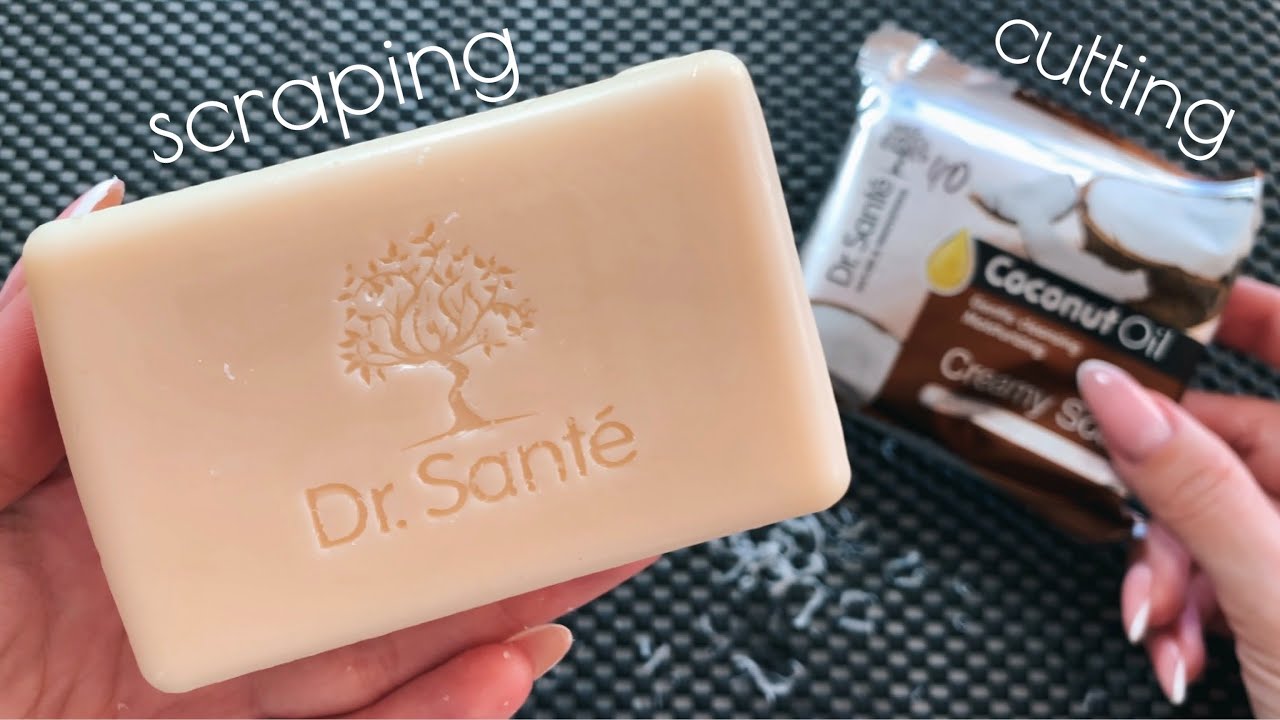 АСМР ⭐️ Різання & Шкрябання МИЛА 🧼 ASMR Scratching Tapping Cutting ...