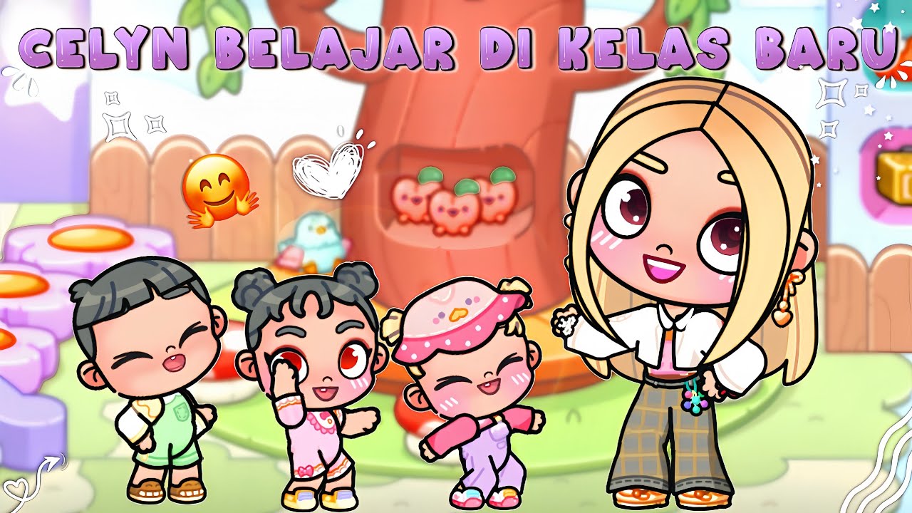 A DAY IN MY LIFE CELYN |CELYN PUNYA KELAS BARU| AVATAR WORLD - YouTube