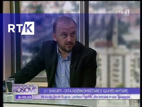 Mysafiri i Mengjesit Bardh Rugova 21.02.2016 - YouTube