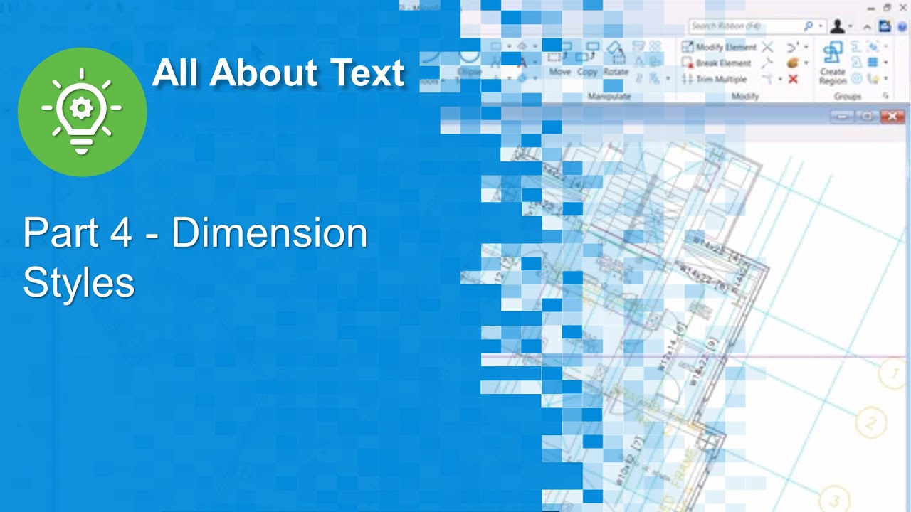 Part 4 - Dimension Styles - YouTube