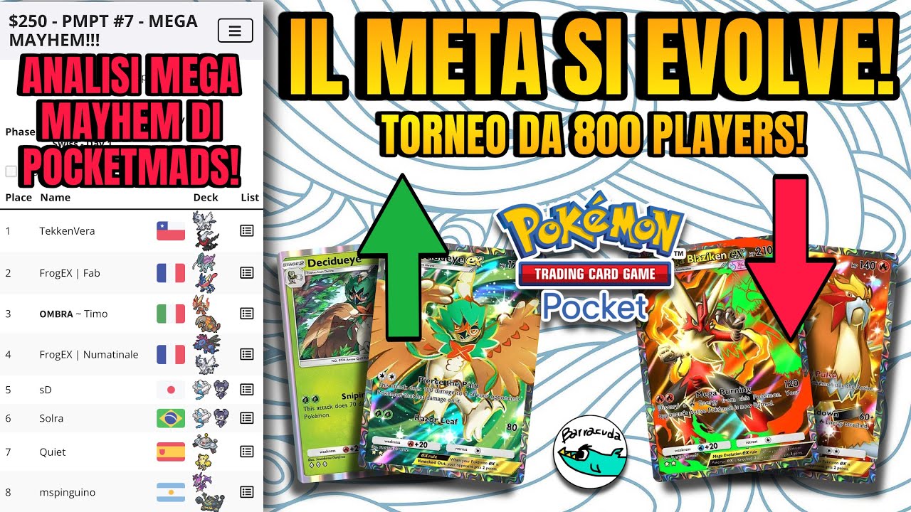 ANALISI DEL MEGA MAYHEM DI @PocketMads CON 800 GIOCATORI! IL META SI ...