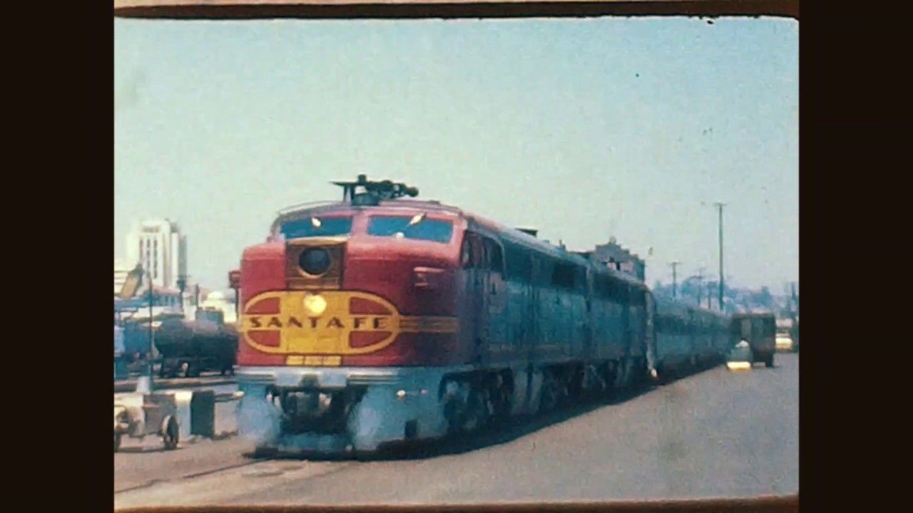 ALCO PA-1s power Santa Fe's "The San Diegan" part two - YouTube
