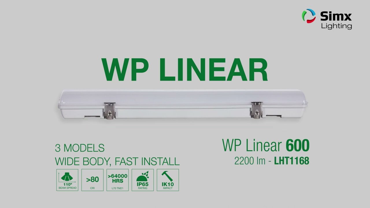 Simx Lighting WP Linear - YouTube